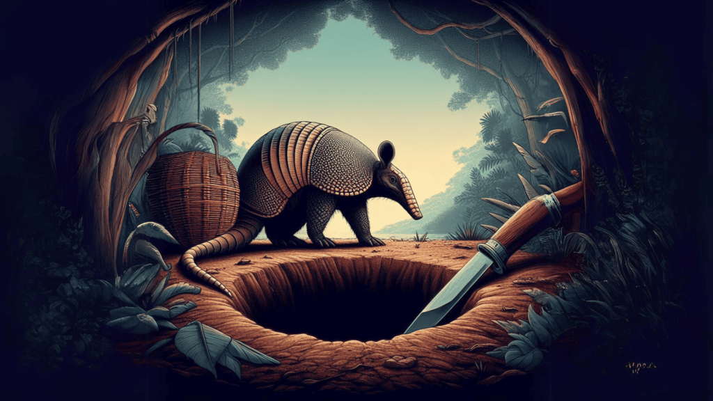 El origen del Tatú, un mito Esse Ejja